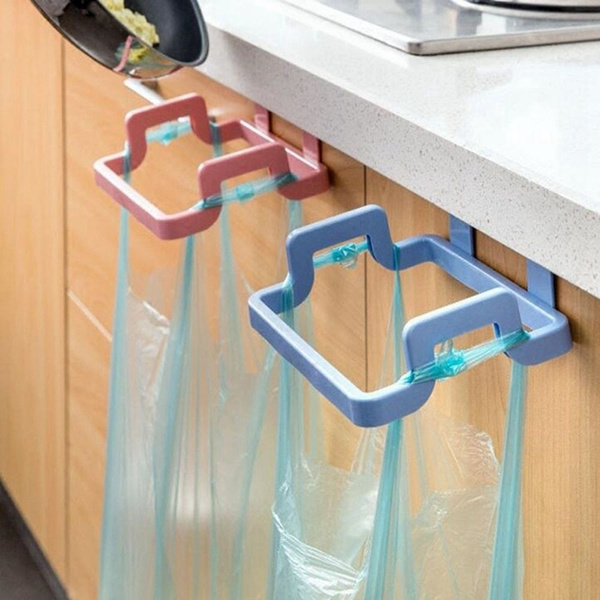 Portable Multi-purpose Trash Storage Bag Can Rack Holder Cupboard ...
