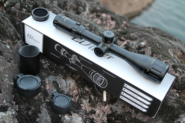 Brand new CR2032 4-16x44 Tactical Scope Green Red Illuminated Rifle ...