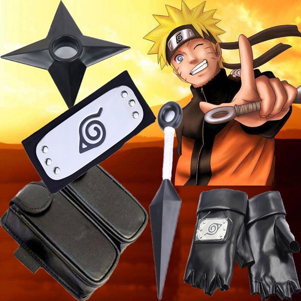 Cosplay Accessories Anime Naruto Kunai Shuriken Cosplay Props Plastic ...