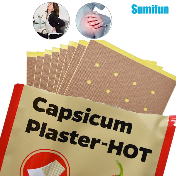 Sumifun Capsicum Plaster Neck Pain Muscle Strain Pain And Knee Joint ...