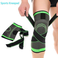 1PC Sports Kneepad Men Pressurized Elastic Knee Pads Support Fitness ...
