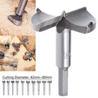42mm 45mm 48mm 50mm 55mm 60mm 65mm 80mm Forstner Wood Boring Drill Bit ...