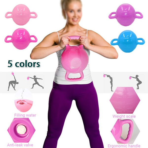 4-6-8-10-12kg Yoga Water Kettlebell Sports Fitness Kettlebell ...