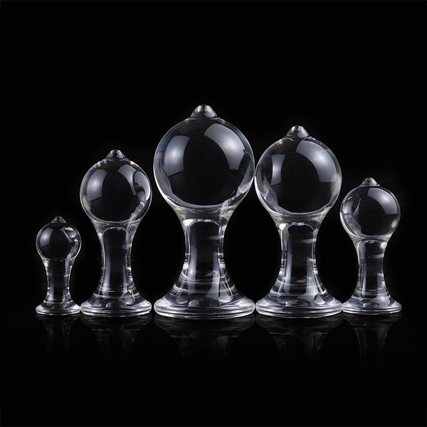 Big Crystal Anal-plug Dildo Butt Plugs Beads Sex Toys for Women Men ...