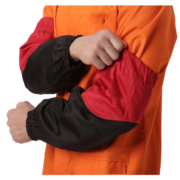Welder Arm Protective Sleeve Flame Resistant Cotton Sleeves for Arc ...
