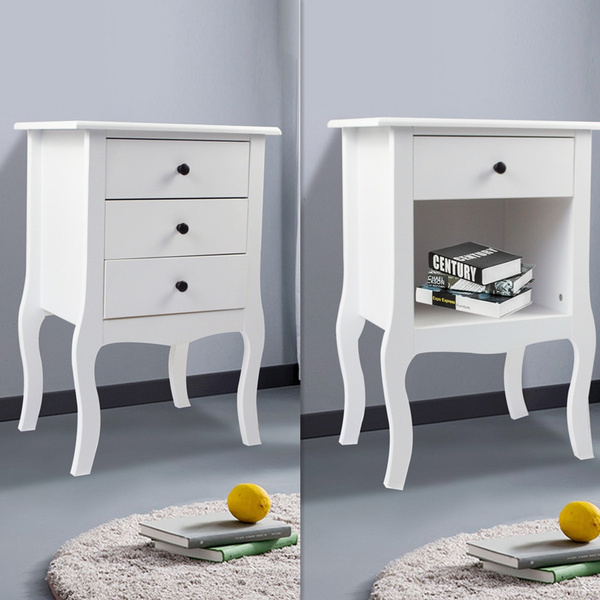 European Bedside Table-One/Three Pump Bedside Table Cabinet Cupboard ...