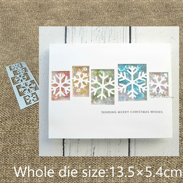 New Design Christmas Snowflake Frame Metal Cutting Dies for ...