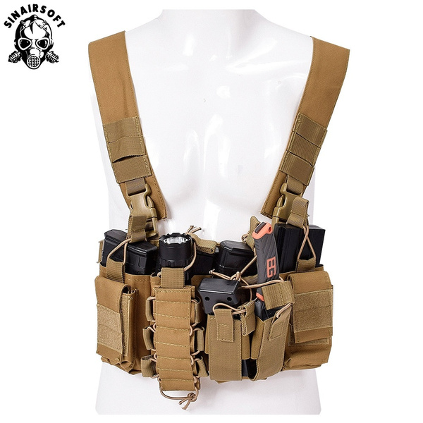 Military Equipment Tactical Vest Airsoft Paintball Carrier Strike ...