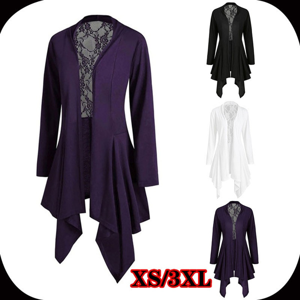 Autumn fashion Victorian era punk collar coat cosplay ladies lace ...