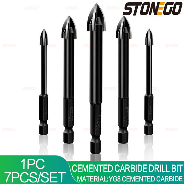 Cemented Carbide Drill Bit for Glass,Ceramic,Concrete,Tile,Brick ...