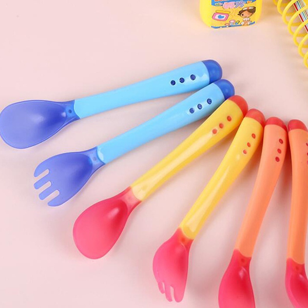 Temperature Sensing Spoon For Baby Safety Kids Appliance Children ...