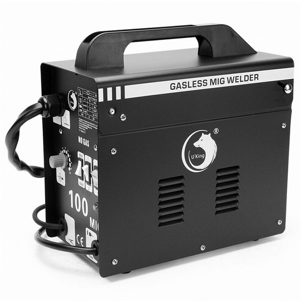 MIG100 Gasless Welder Core Auto Flux Wire Feed Welding Machine 110V Kit ...