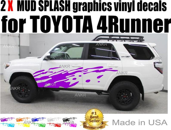 Large 4x4 Mud Splash Decal Sticker Vinyl Body Graphics for SUV Truck ...
