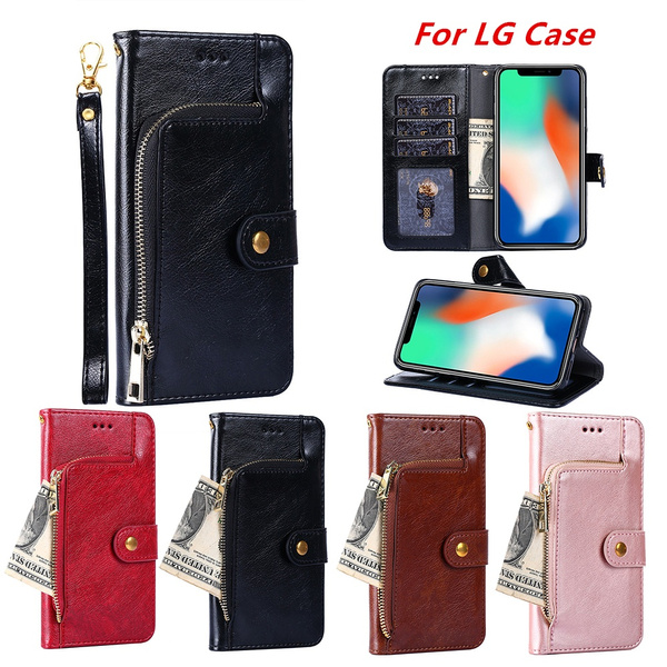 Zipper Bag Case For LG K31 K61 K51S K51 K50S V60 K300 K41S Q70 K40S W30 ...