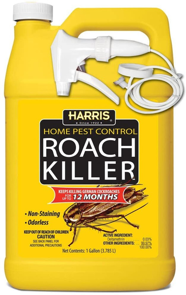 NEW Roach Killer, Liquid Spray with Odorless and Non-Staining 12-Month ...