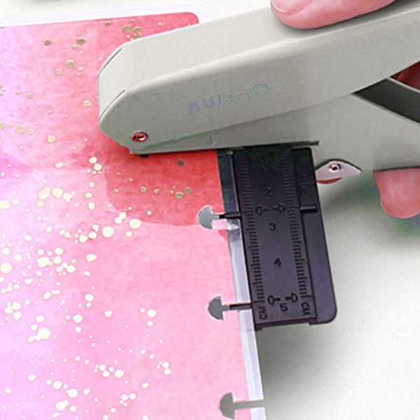 Beige Notebook Hole Puncher Stationery Hole Puncher Hand Book Loose ...