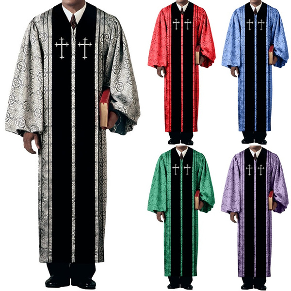 Plus Size Church Vestments Cloak Priest Clergy Chasuble Catholic Mass ...