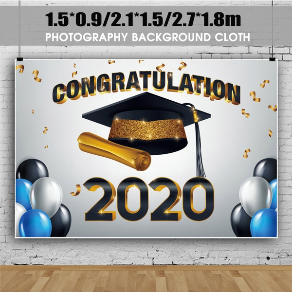 Graduation Style Photography Background Vinyl Cloth Graduation Ceremony ...