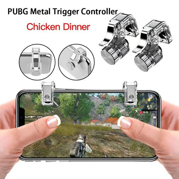 PUBG Controller R11 Metal Mobile Trigger Control Smartphone Gamepad ...
