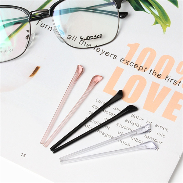 1 Pair Fashion Anti Slip Ear Hook Eyeglass Eyewear Accessories Eye ...