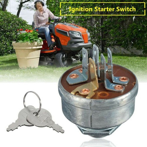 Ignition Switch 5 Pins for Craftsman Riding Lawn Mower Tractor ...
