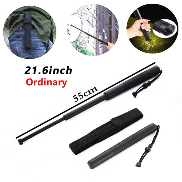 37inch / 25inch 360° Rotating Block Knife Baton Legal Vehicle Solid ...
