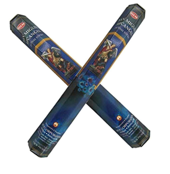 San Miguel Arcangel Roadx Incense Hand Rolled In India Set Of 40 Sticks ...