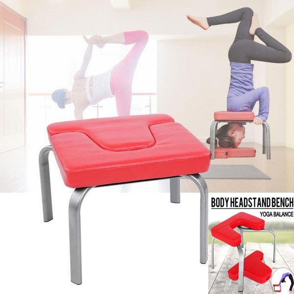 Yoga Chair Headstand Inversion Bench Headstander Fitness Kit Red | Wish