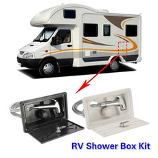 Wish Customer Reviews: 1 Set RV Exterior Shower Box Kit with Lock Boat ...