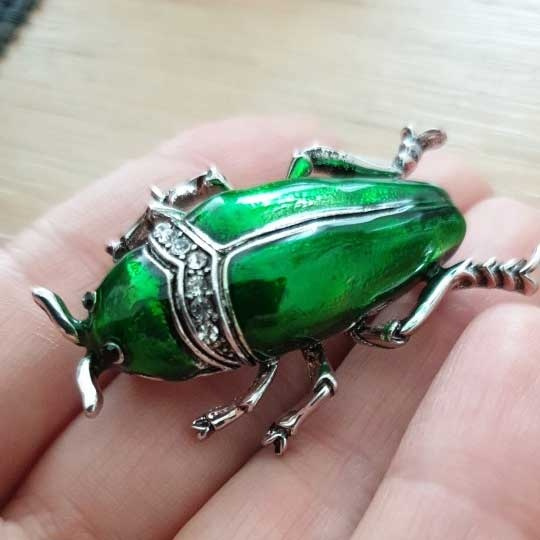 Fun Beetle Brooches Insect Pin Bug Brooch Women Men Jewelry Kids ...
