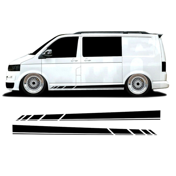 Side Stripes For VW Transporter T5 T6 T4, Stickers For Camper, Pickup ...