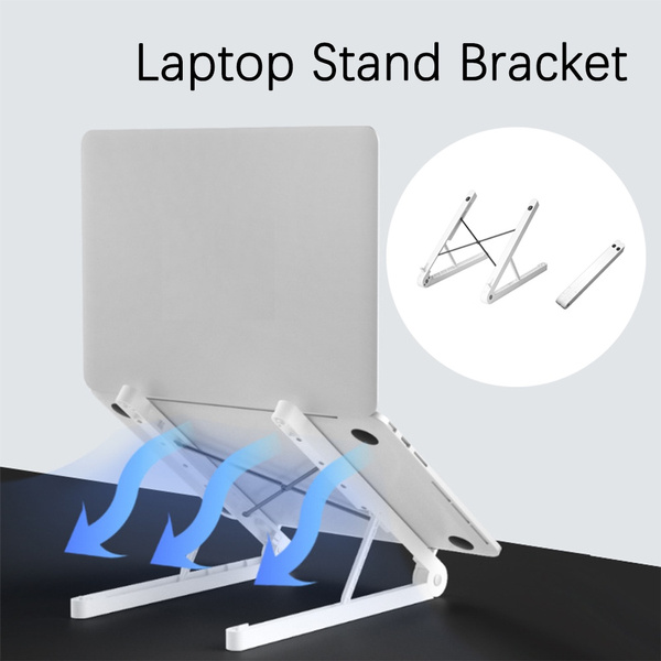 Height Adjustable Laptop Stand Notebook Holder Computer Radiator Rack ...