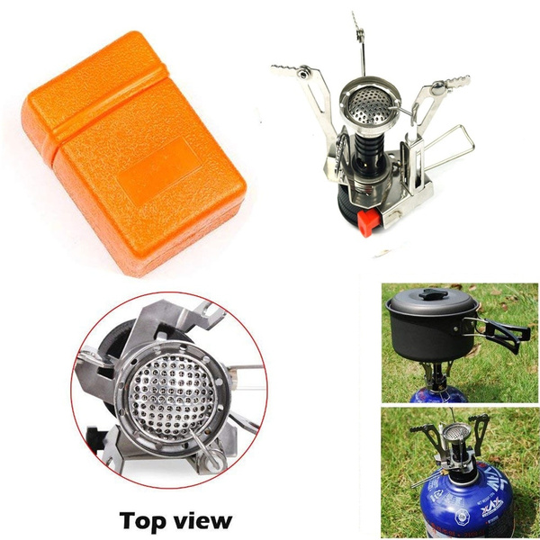 New Camping Stoves Folding Outdoor Gas Stove Portable Furnace Cooking ...