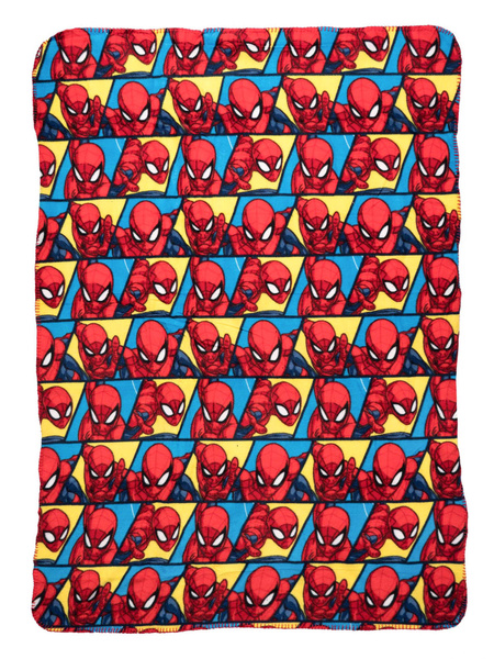 Marvel Spider-Man Fleece Throw Blanket 45" x 60" Web Slinging All-Over ...