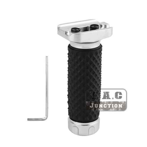 Tactical KeyMod GolfBall Pattern ForeGrip Aluminum Long Vertical Grip w ...