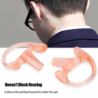 2X Two Way Radio Silicone Earmold Earpiece Insert Earbud for Acoustic ...