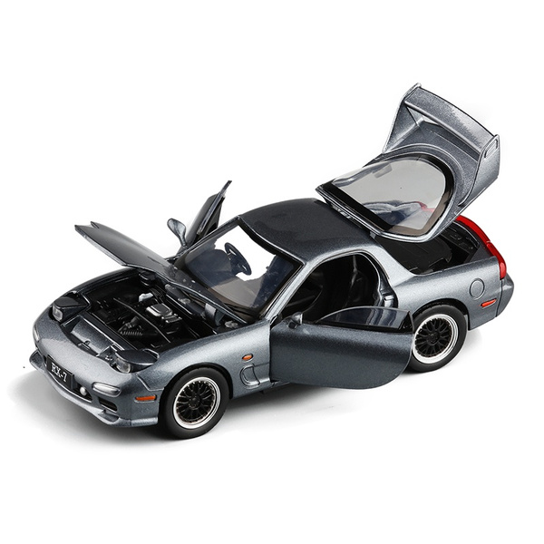 1:32 Mazda RX7 Car Model Alloy Car Die Cast Toy Car Model Pull Back ...
