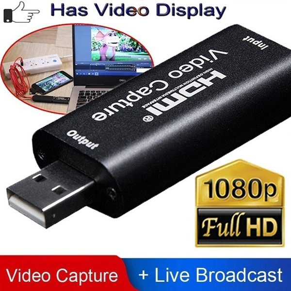 Mini HDMI Video Capture Card USB 2.0 HDMI Video Grabber Record Box for ...