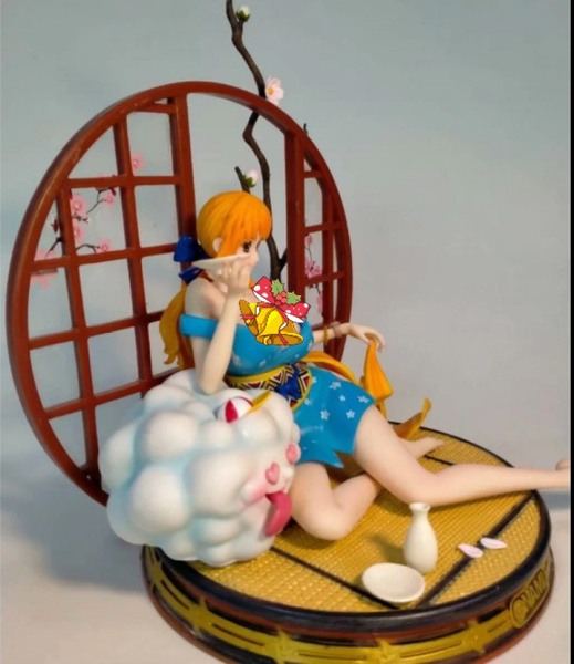 Statue One Piece Land of Wano Nami Figure Chinese Style Cheongsam Nami ...