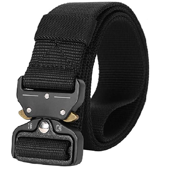 Men's Tactical Rigger Belt, Military Style Quick Release Belt Casual ...