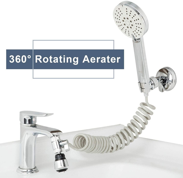 Sink Sprayer Faucet Hose Attachment, Kitchen Faucet Spray Replacement ...