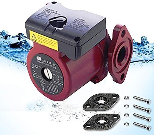 AB WiseWater Circulation Pump, Hot Water Recirculating Pump, 3 Speed ...
