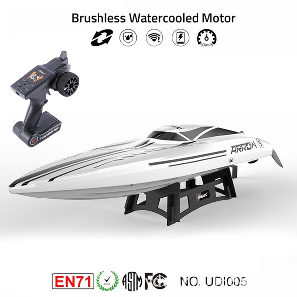45KM/H 2.4G Brushless Watercooled Motor High Speed Remote Control Boat ...
