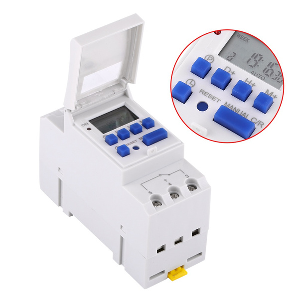 LCD Display Weekly Programmable Electronic Relay Time Switch Timer | Wish LCD Display Weekly Programmable Electronic Relay Time Switch Timer | Wish