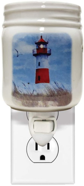 A Cheerful Giver Lighthouse Plug-in Wax Melter, Multi | Wish