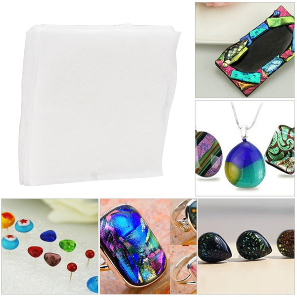 1 Set DIY Glass Fusing Paper Ceramic Fiber Papers Microwave Kiln ...