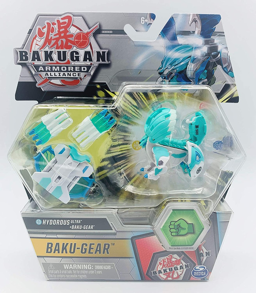 Bakugan Ultra, Haos Hydorous with Transforming Baku-Gear, Armored ...