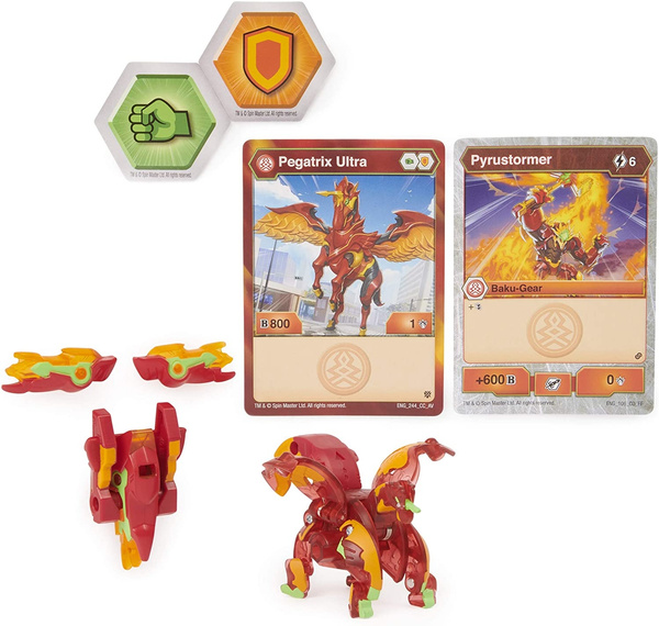 Bakugan Ultra, Pegatrix with Transforming Baku-Gear, Armored Alliance 3 ...