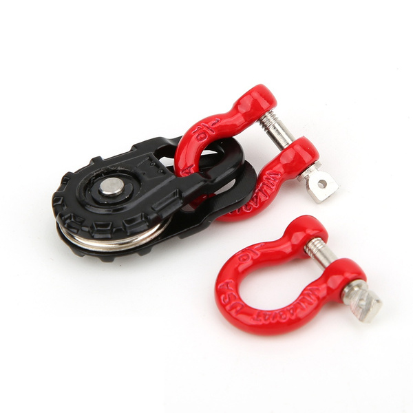 3Pcs Equipment RC Steel Rope/RC Pulley/RC Lock Set for RC Car Model GF ...