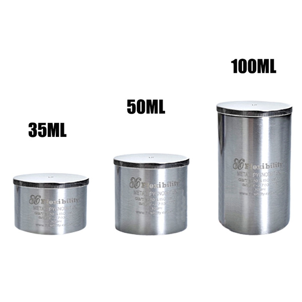 35/50/100ML Stainless Steel Paint Density Specific Gravity test Cup ...